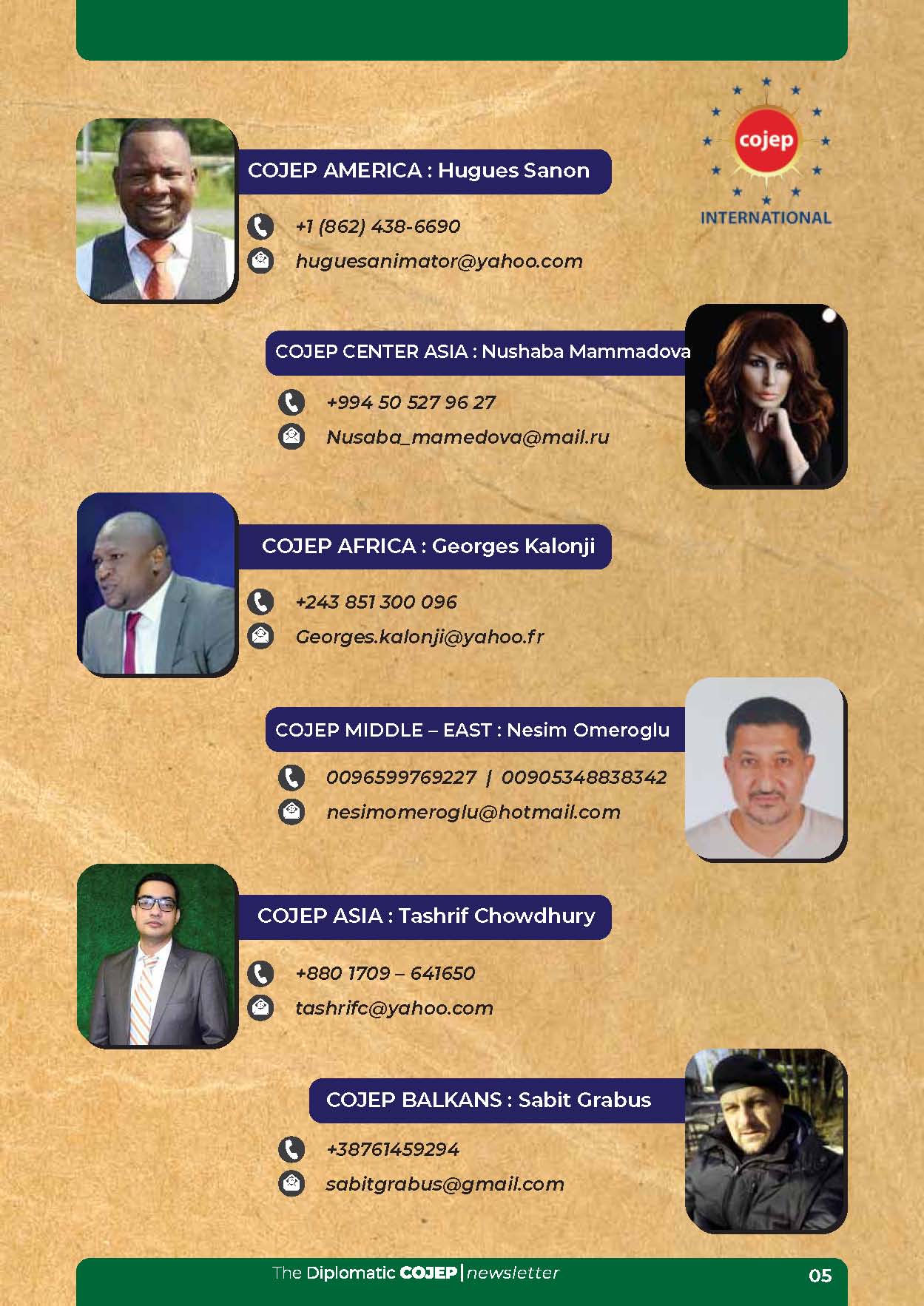 Our Team - Cojep International